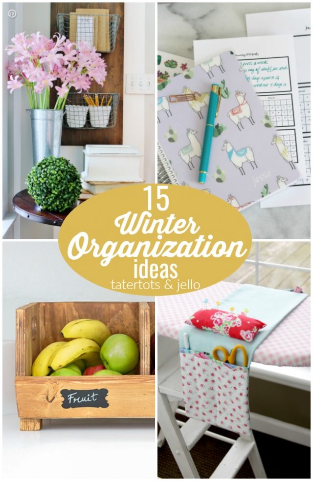 Great Ideas -- 15 Winter Organization Ideas!