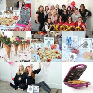 Spring Waffle Cone Centerpiece Galantines