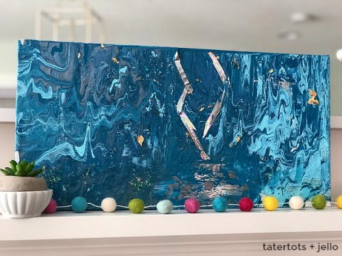 Color Pour Paint Pouring Tutorial - create one-of-a-kind art!