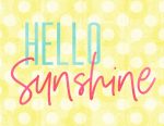 Hello Summer Free Printable Sign, Pennants and More! Free Summer ...