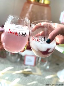 Throw a Book Club Party - Cupcakes in Teacups with Book Toppers!