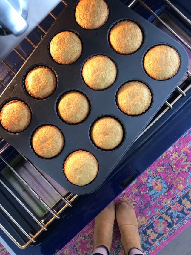Holiday Appetizer - Southern-Style Cornbread Crostinis with Topping Bar