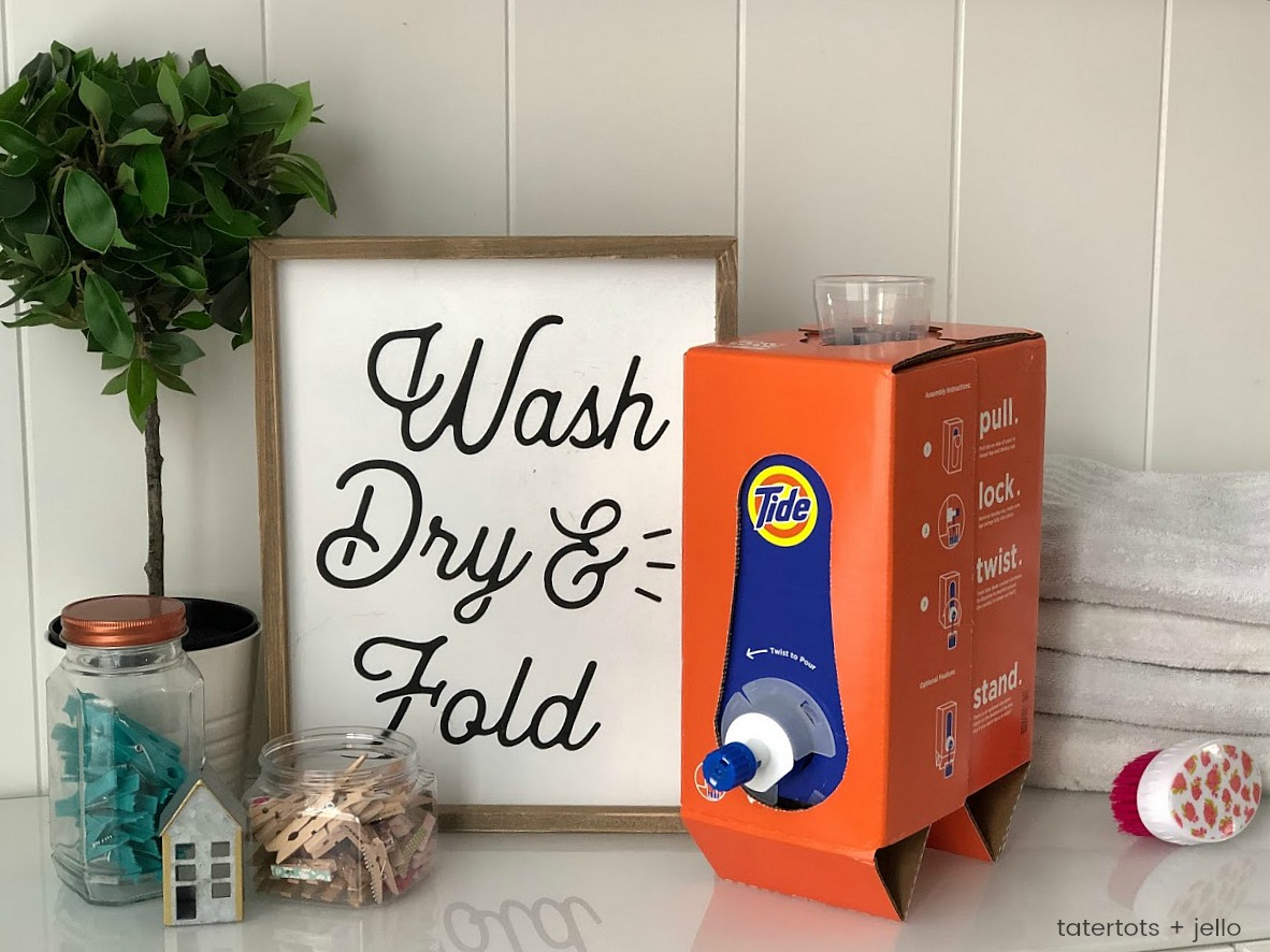 5 Laundry Tips for Small Laundry Rooms and Printable Laundry Schedule