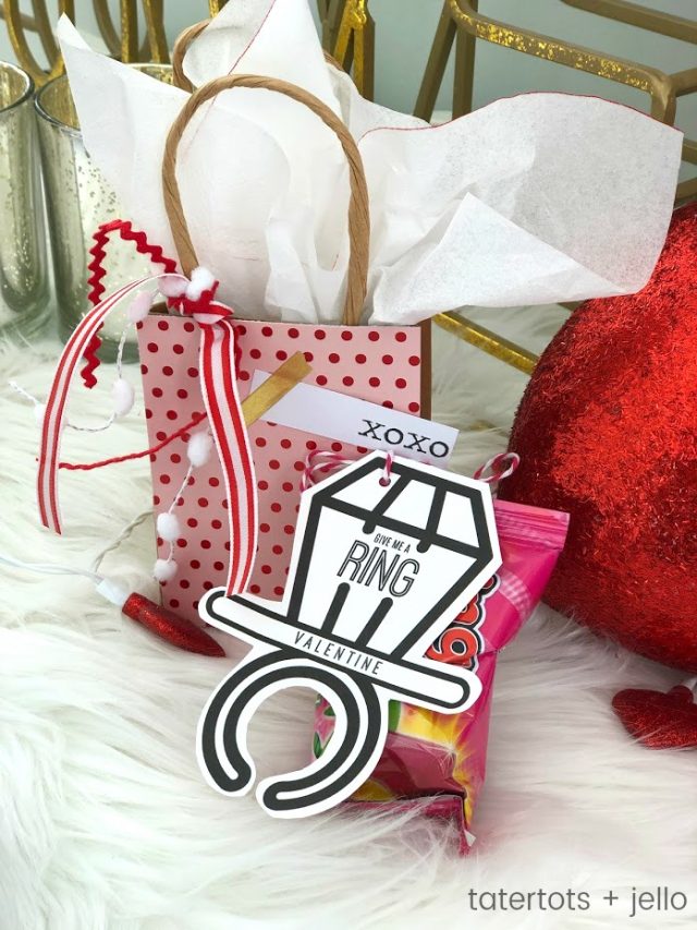 Ring Pop Valentine's Day Tween + Teen Printables Gift Idea