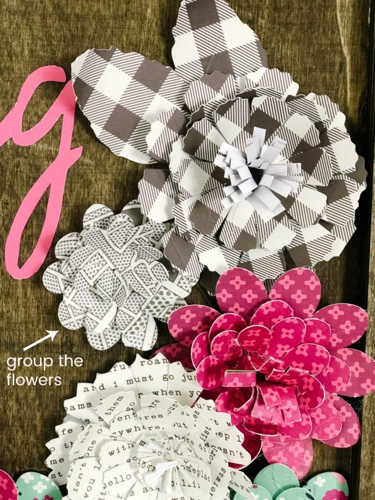 Easy Spring Paper Flower Wall Art + 4 More Paper Flower DIY Ideas!