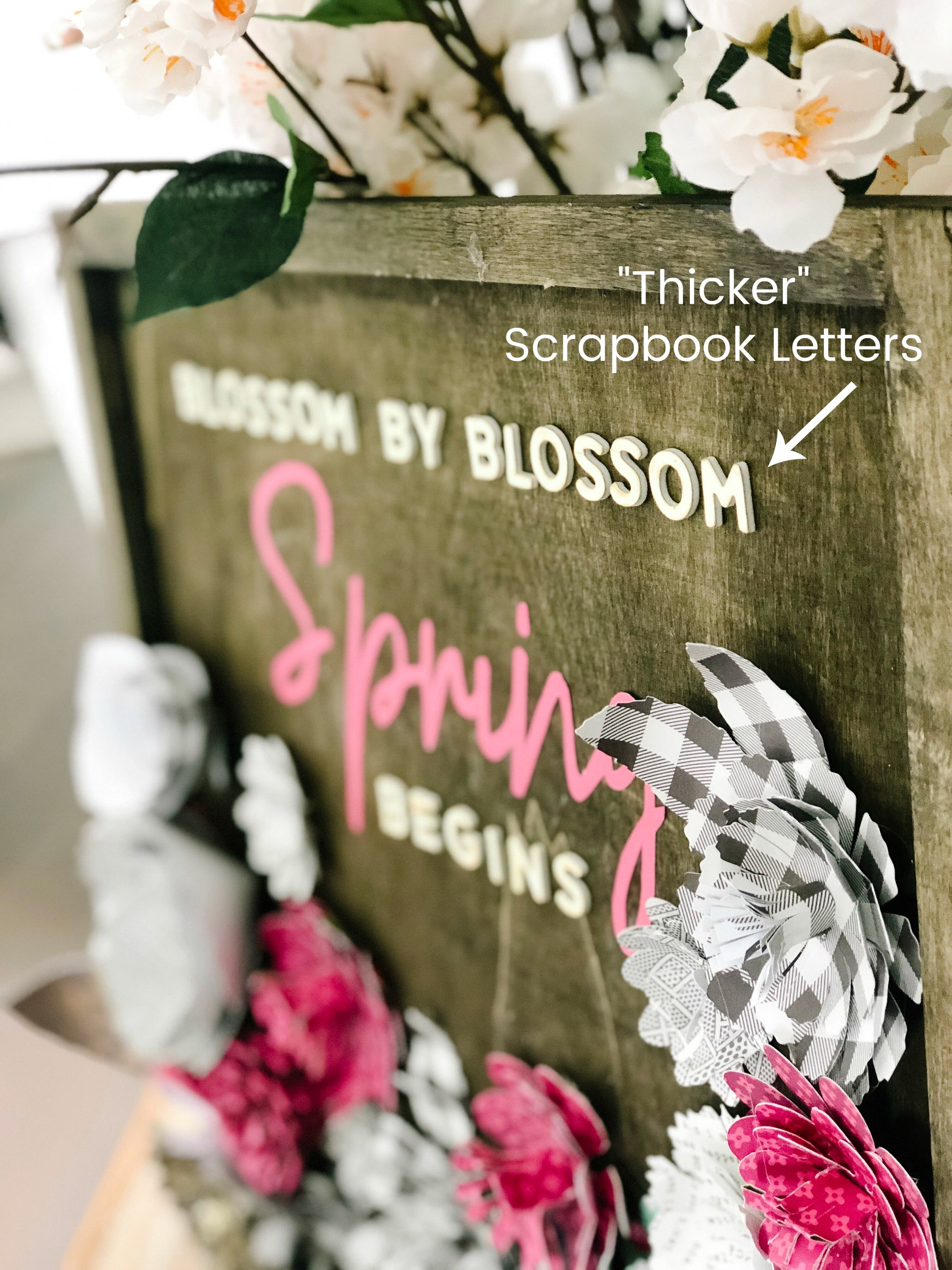 Easy Spring Paper Flower Wall Art + 4 More Paper Flower DIY Ideas!