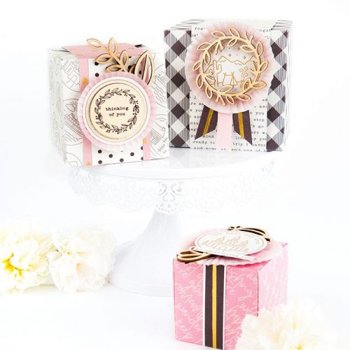 How to Make DIY Gift Boxes Using Scrapbook Paper - easy gift giving!