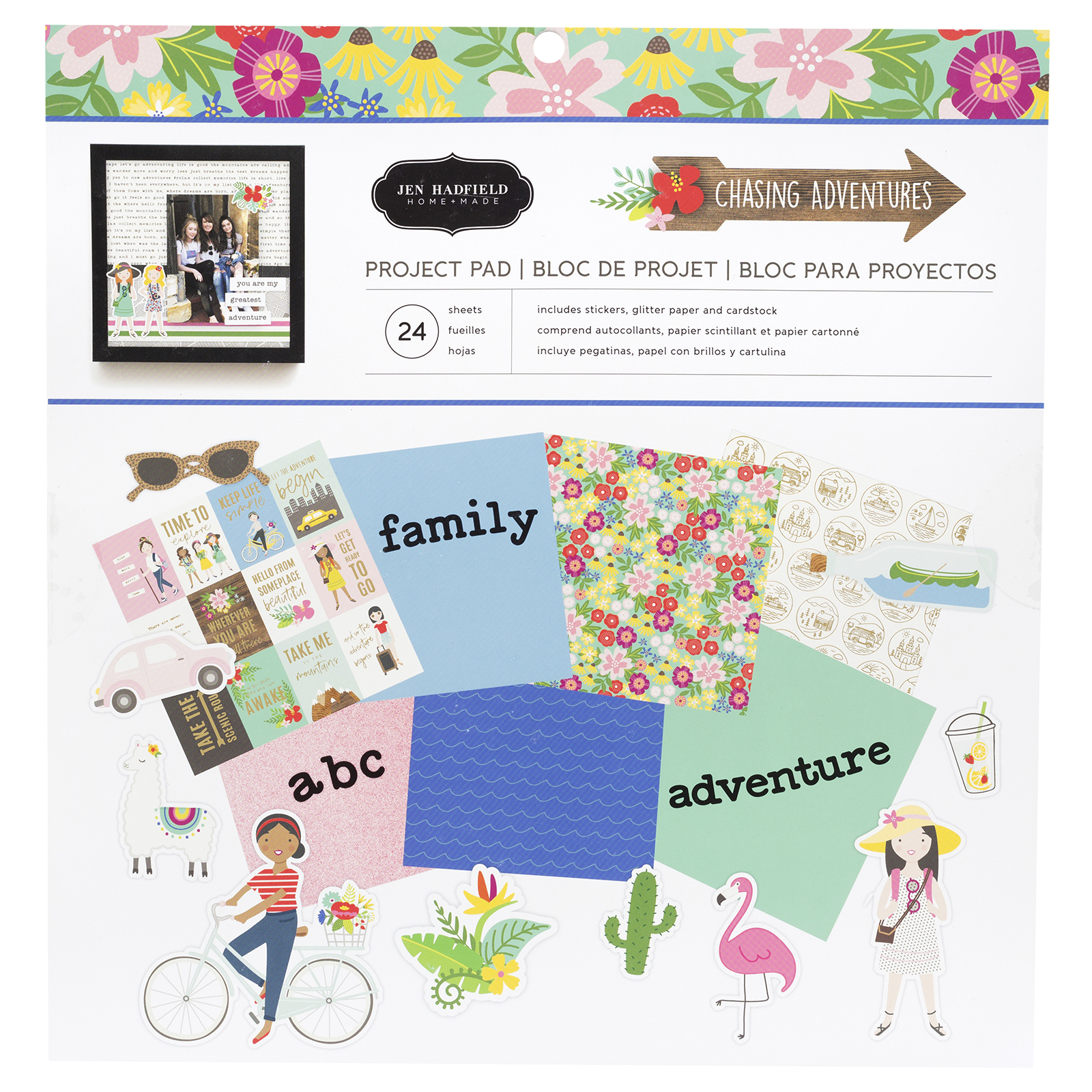 Chasing Adventures Bright and Colorful Paper Line - now In Australia!