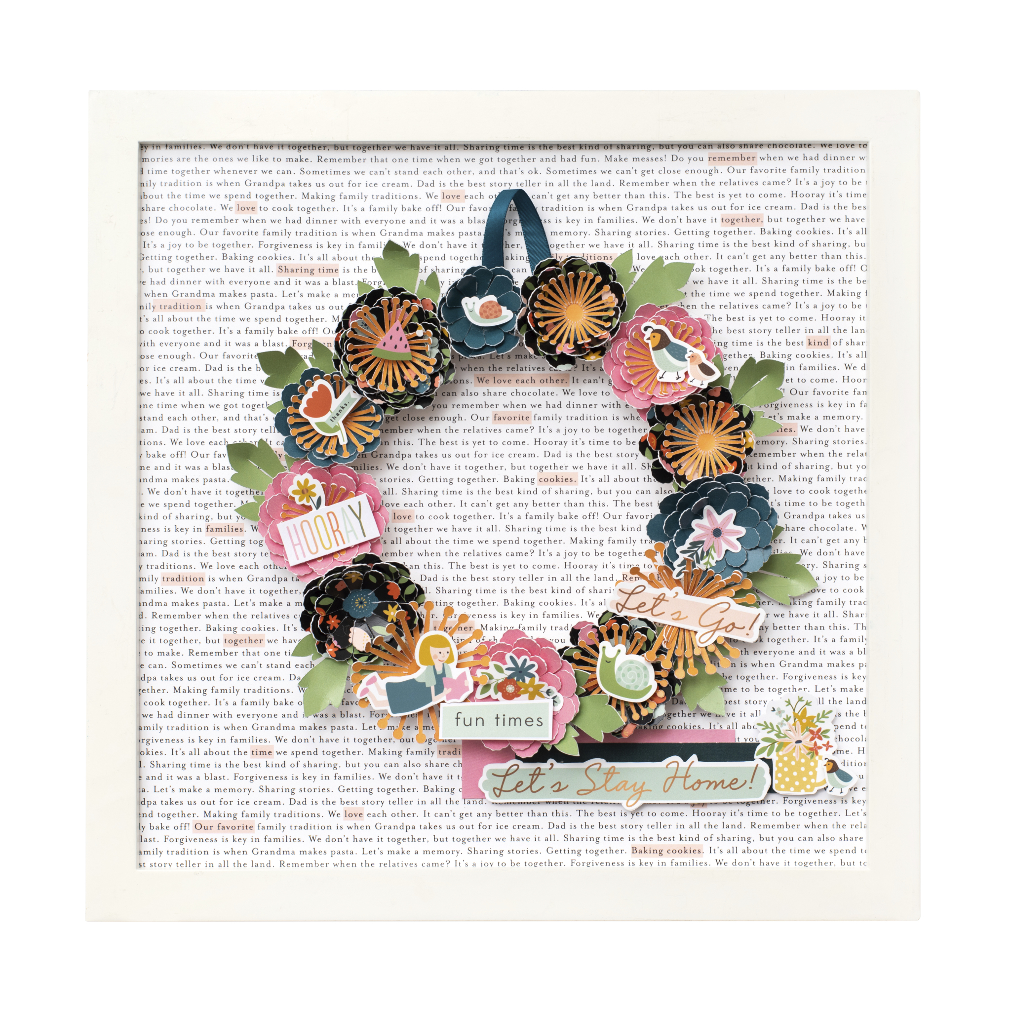This is Family Paper Line - celebrating family traditions and memories!