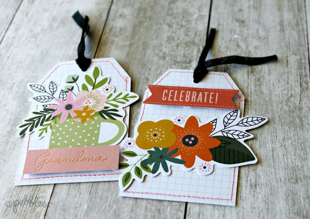 5-Minute Handmade Gift Tags with Stitched Edges