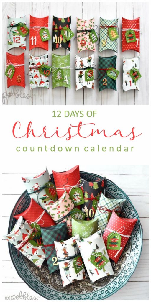 12 Days of Christmas Paper Countdown Calendar DIY