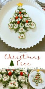 10-Minute Christmas Party Pinwheel Tree Appetizer