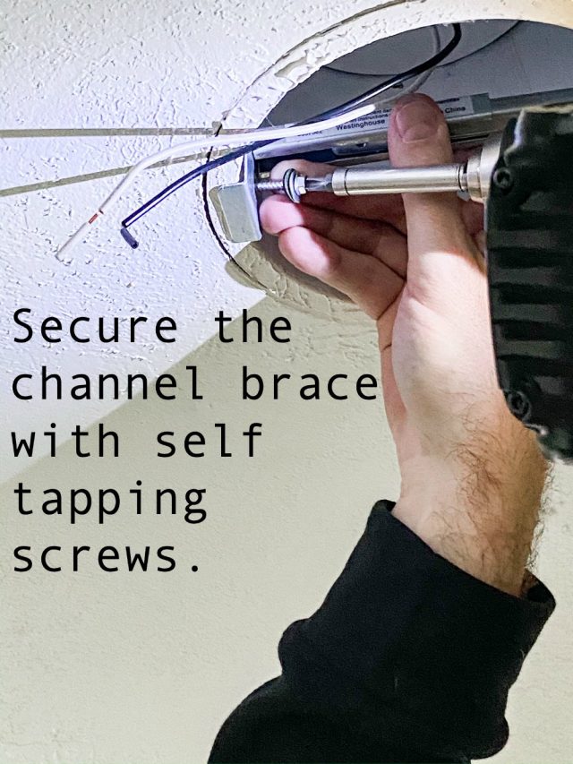 How to Change a Recessed Can Light to a Pendant Light No Remodeling