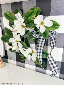 Dollar Store Magnolia Farmhouse Wreath DIY + 18 Wreath Ideas