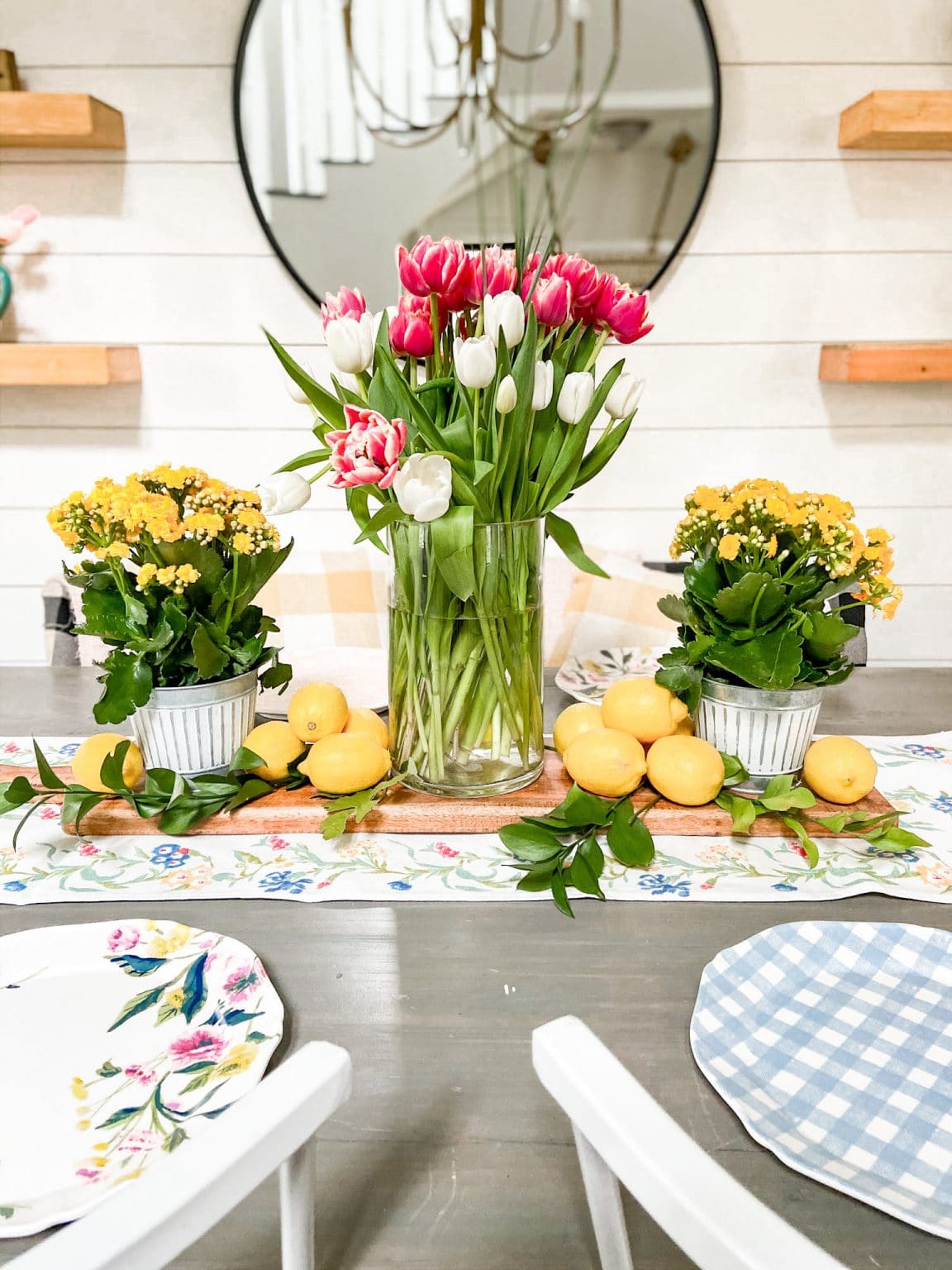 Colorful Boho Cottage Spring Home Tour - easy DIY ideas!