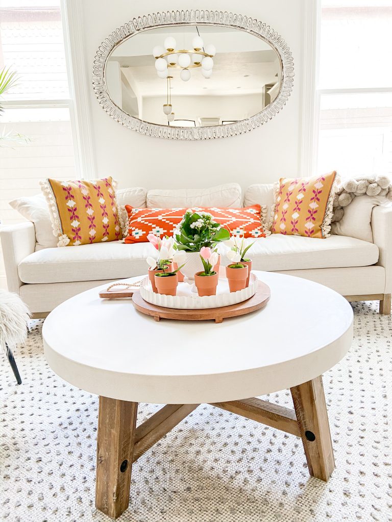 Colorful Boho Cottage Spring Home Tour - easy DIY ideas!