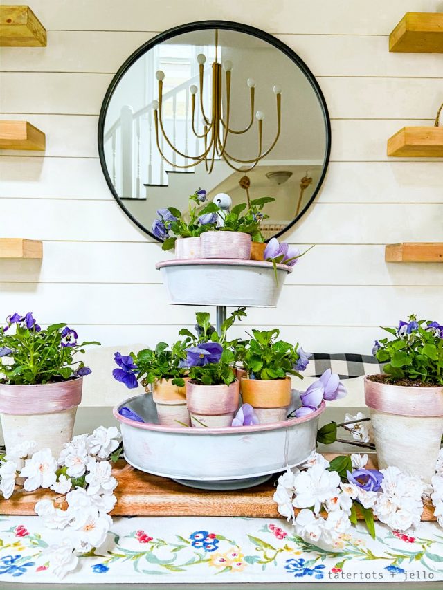 15 Flourishing Spring Porch Ideas- Tatertots & Jello