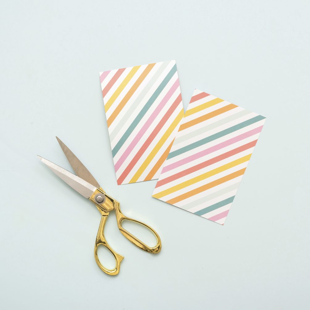 Simple Paper Gift Cones - easy neighbor, birthday or friendship gift idea!