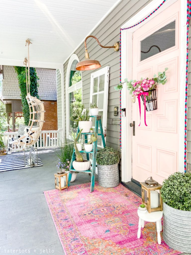 Boho Cottage Summer Home Tour - Tatertots and Jello