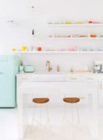 15 Farmhouse and Cottage Kitchens with Smeg Fridges - Tatertots and Jello