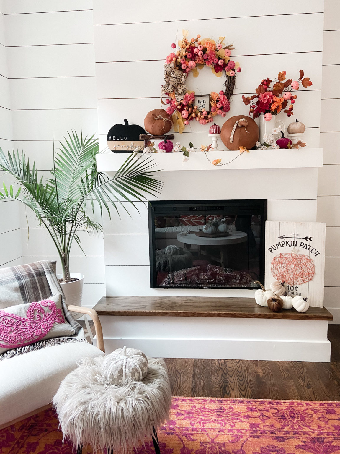 Boho Cottage Colorful Fall Home Tour - Tatertots and Jello