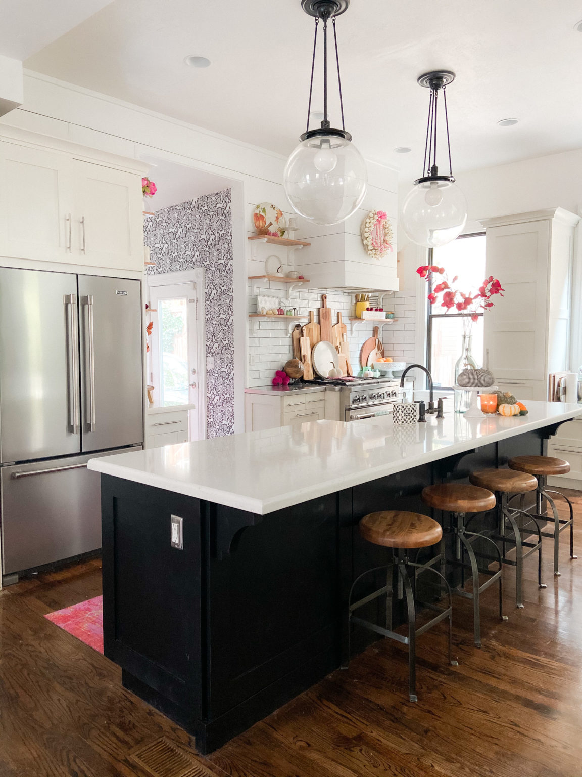 1891 Colorful Cottage 2020 Fall Kitchen Tour - Tatertots and Jello