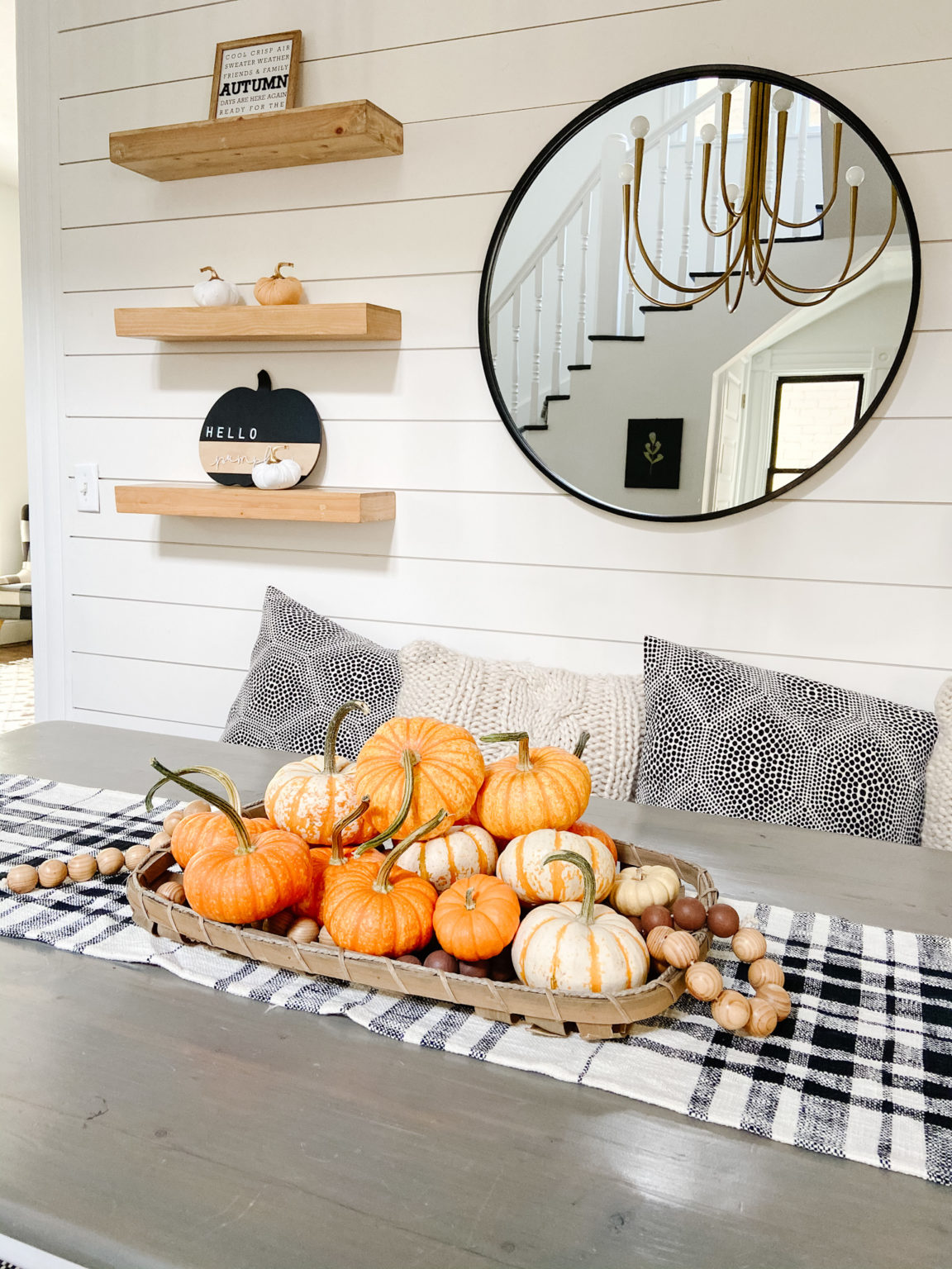 Boho Cottage Colorful Fall Home Tour - Tatertots and Jello