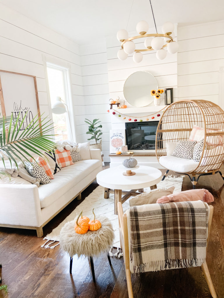 Boho Cottage Colorful Fall Home Tour - Tatertots and Jello