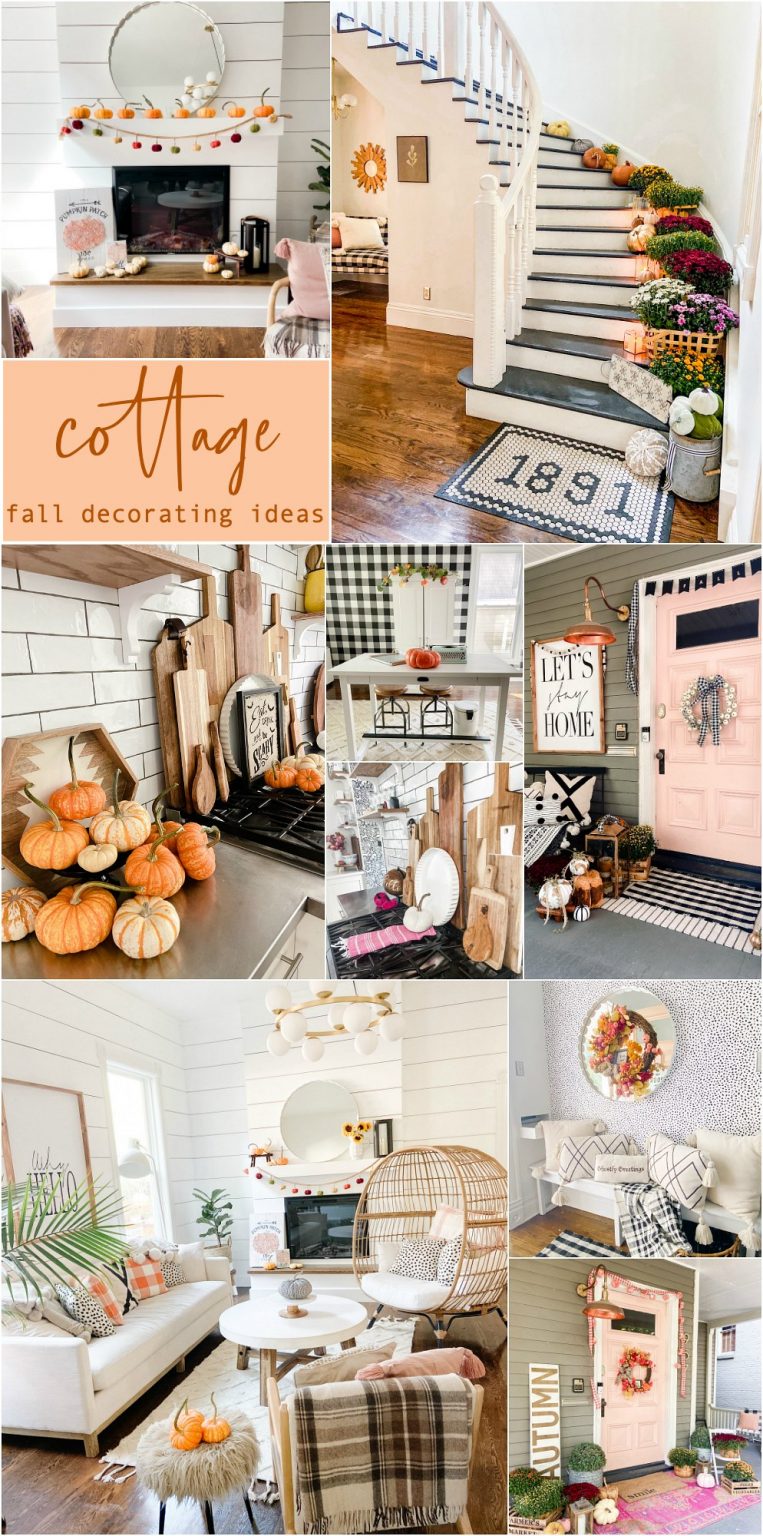 Boho Cottage Colorful Fall Home Tour - Tatertots and Jello
