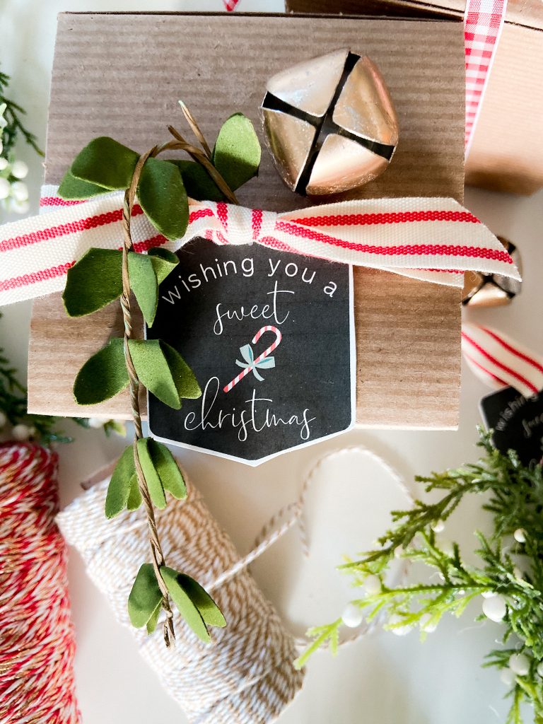 Candy Cane Printable Christmas Gift Tags Holiday