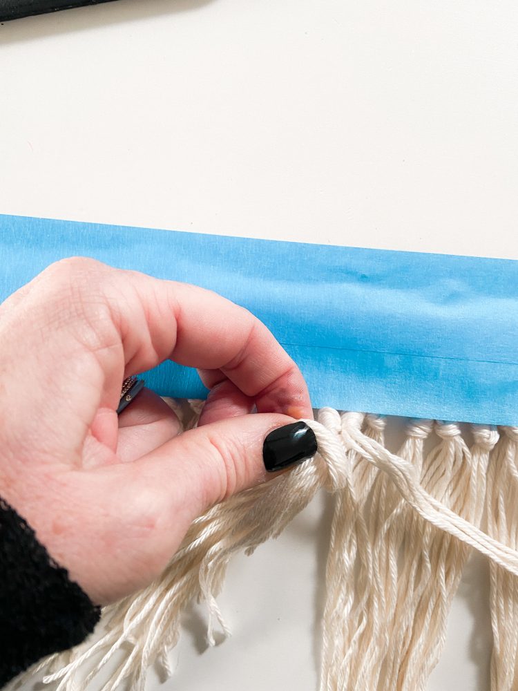 Envelope Pillow Cover with Macrame Fringe Trim Easy Sew