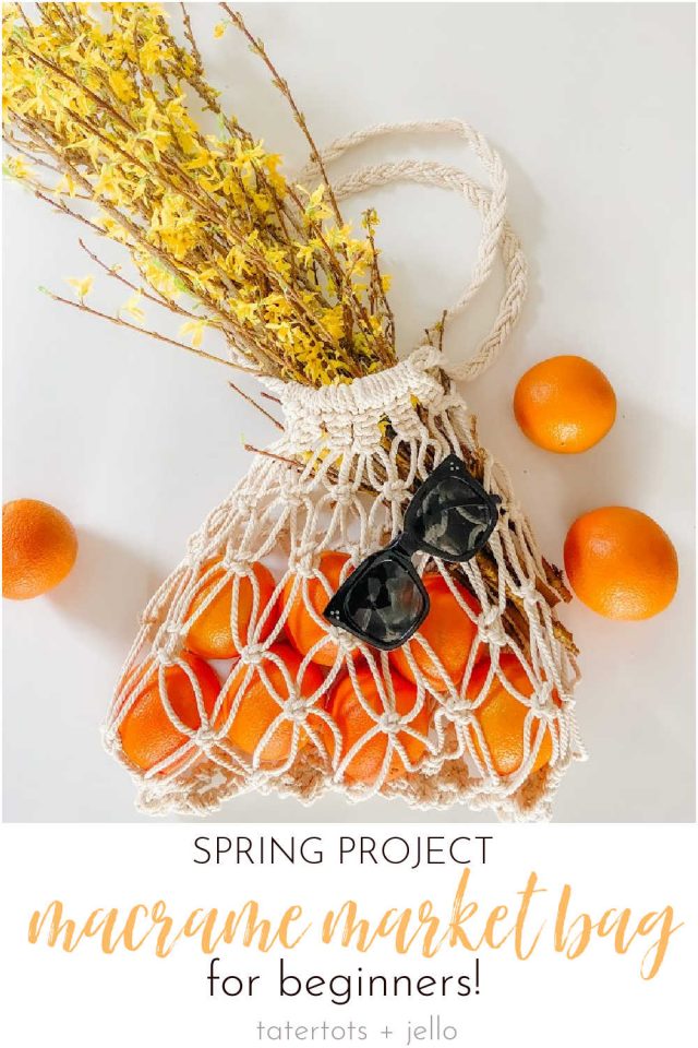 Make a Macrame Farmer's Market Bag for Beginners
