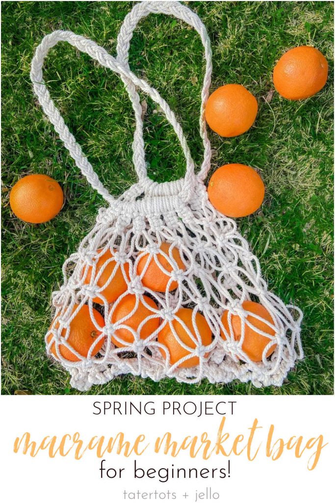 Make a Macrame Farmer's Market Bag for Beginners