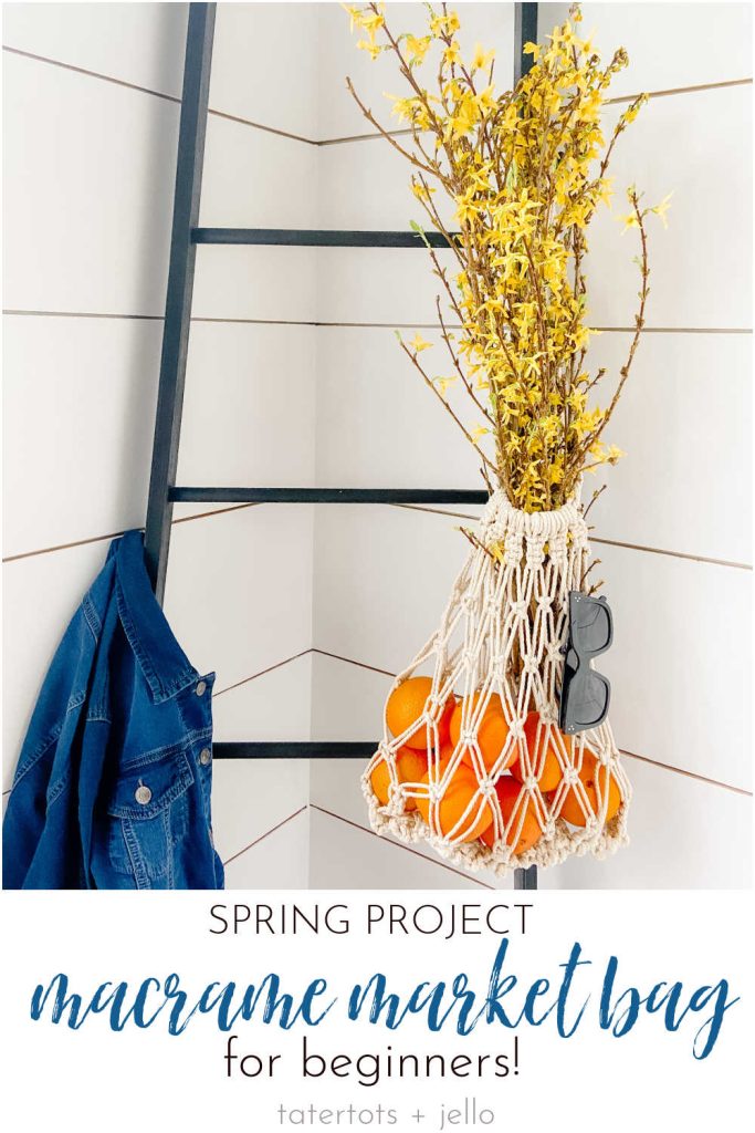 Make a Macrame Farmer's Market Bag for Beginners