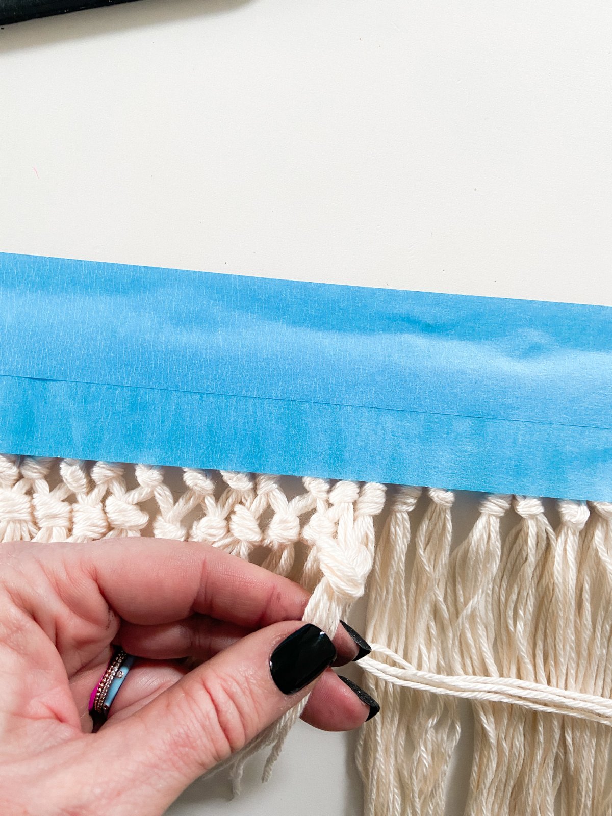 Envelope Pillow Cover with Macrame Fringe Trim Easy Sew