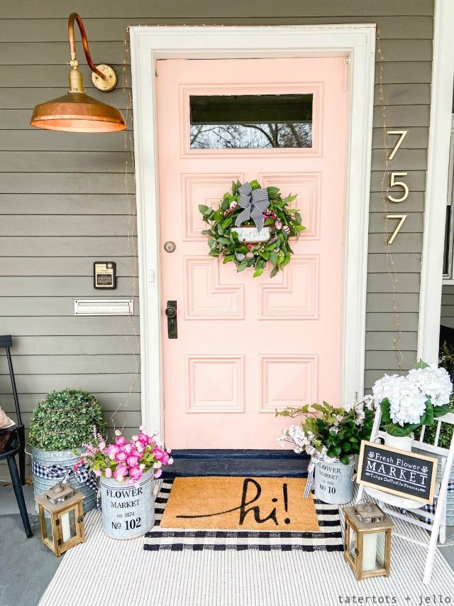 7 Spring Porch Ideas - DIY projects to make your porch shine!