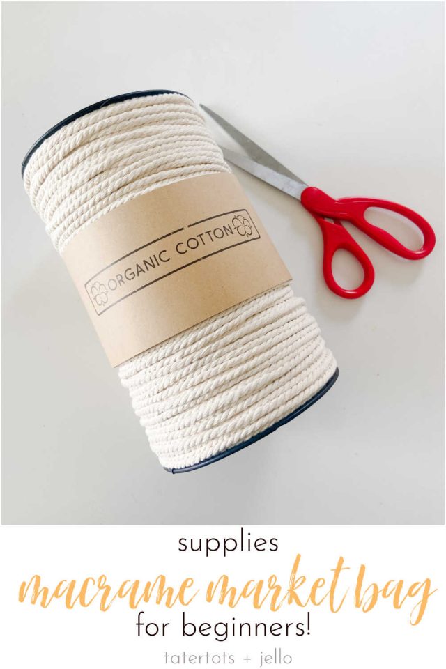 Make a Macrame Farmer's Market Bag for Beginners