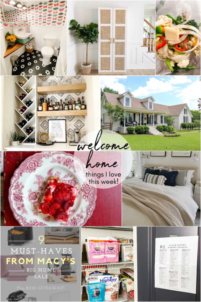 Welcome Home Saturday - Things I Love This Week!