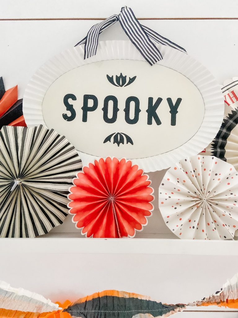 Spooky Halloween Decor and Mantel - Signs, Banners, Wreaths and More!