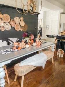 Easy Halloween Crow Tablescape - create it in just THREE steps!