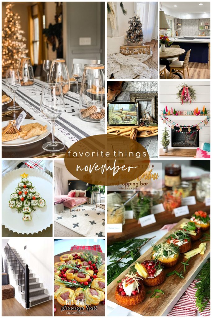Welcome Home Saturday - Thanksgiving, Christmas and Recipes!