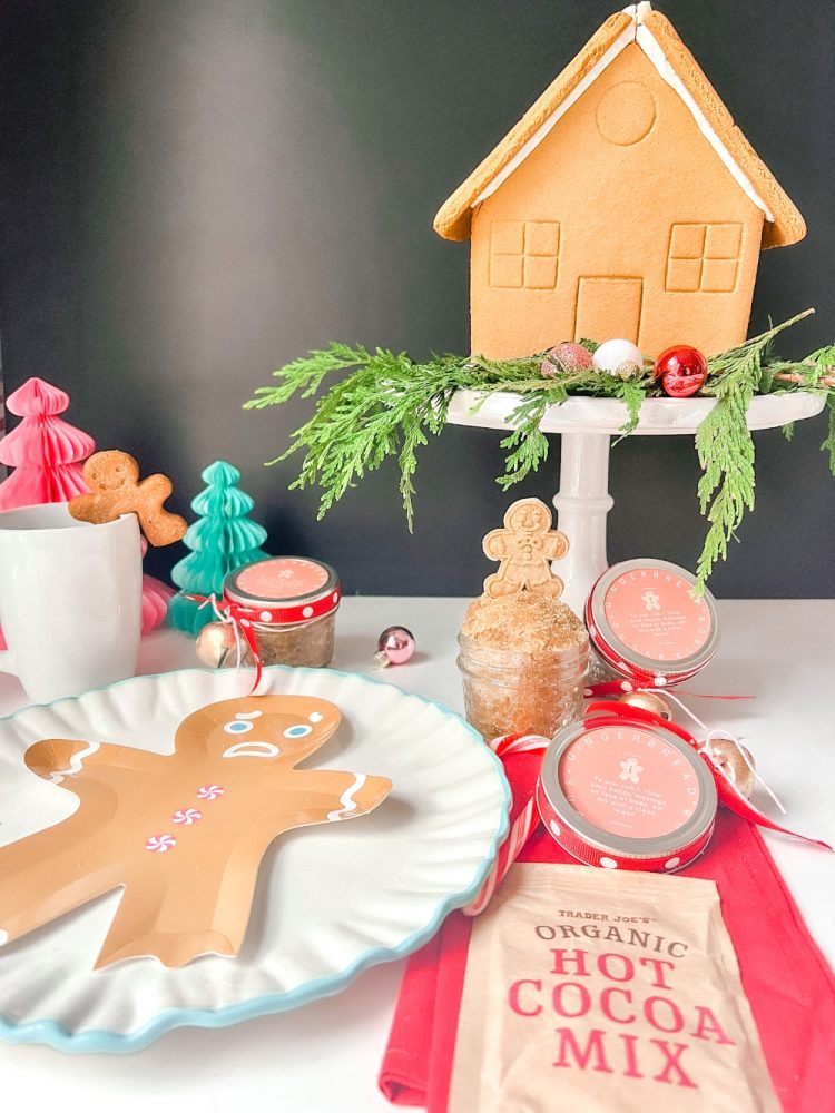 3-ingredient gingerbread sugar scrub