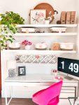 New Year Office Organizing - DIY labels, photo holder and organizing ideas