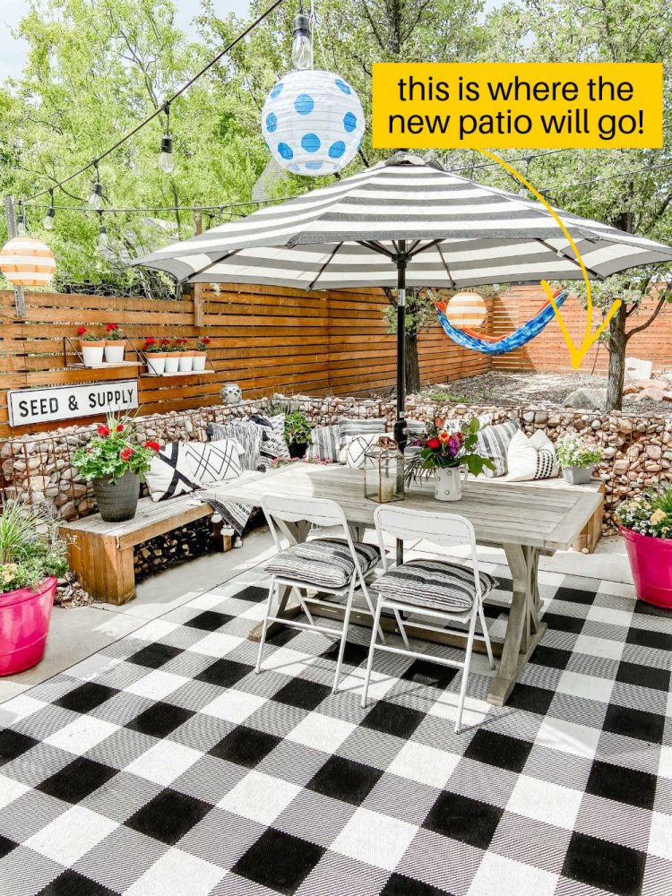 Three Different Spring Patio Ideas - farmhouse, boho and modern ideas!