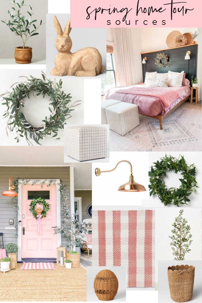 Spring Home Tour Tatertots and Jellp - colorful ways to bring spring in!