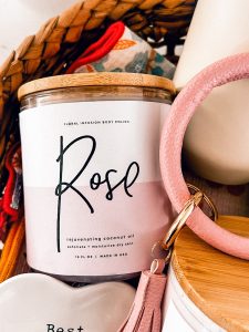 Rose Body Butter + Free Labels - a wonderful handmade gift idea!