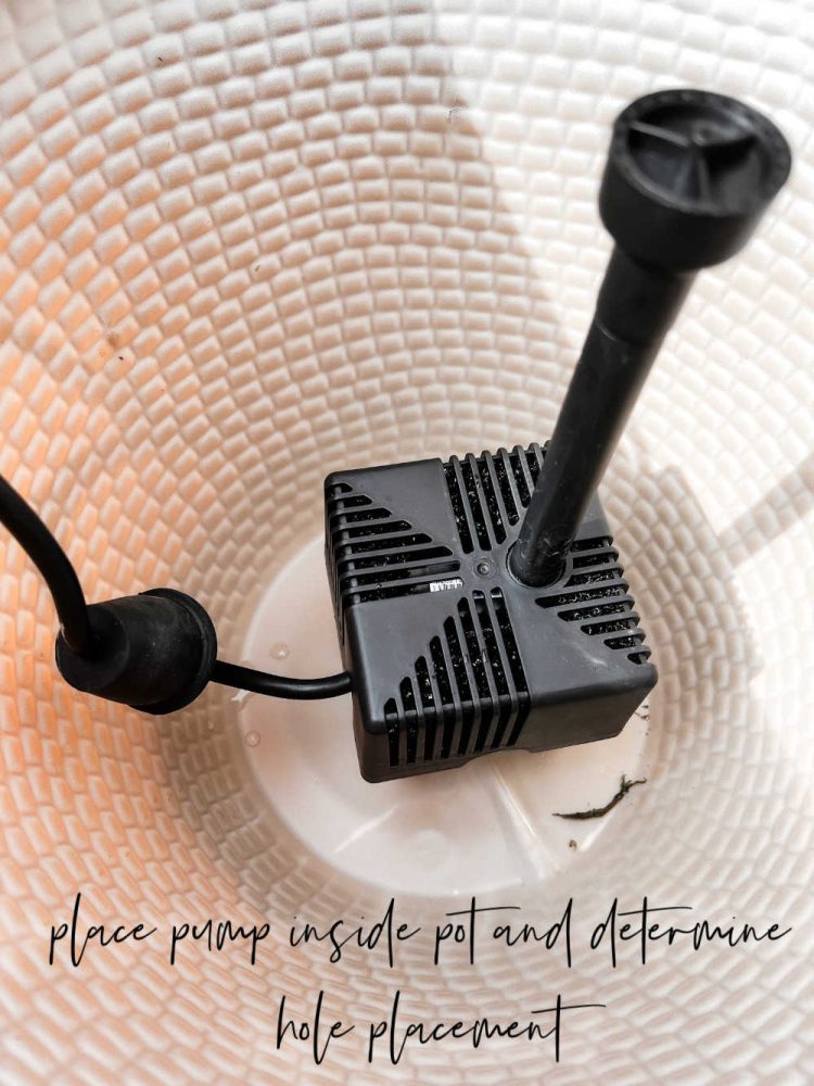 Turn a Pot Into a Fountain in 10-Minutes - turn your patio into an oasis!