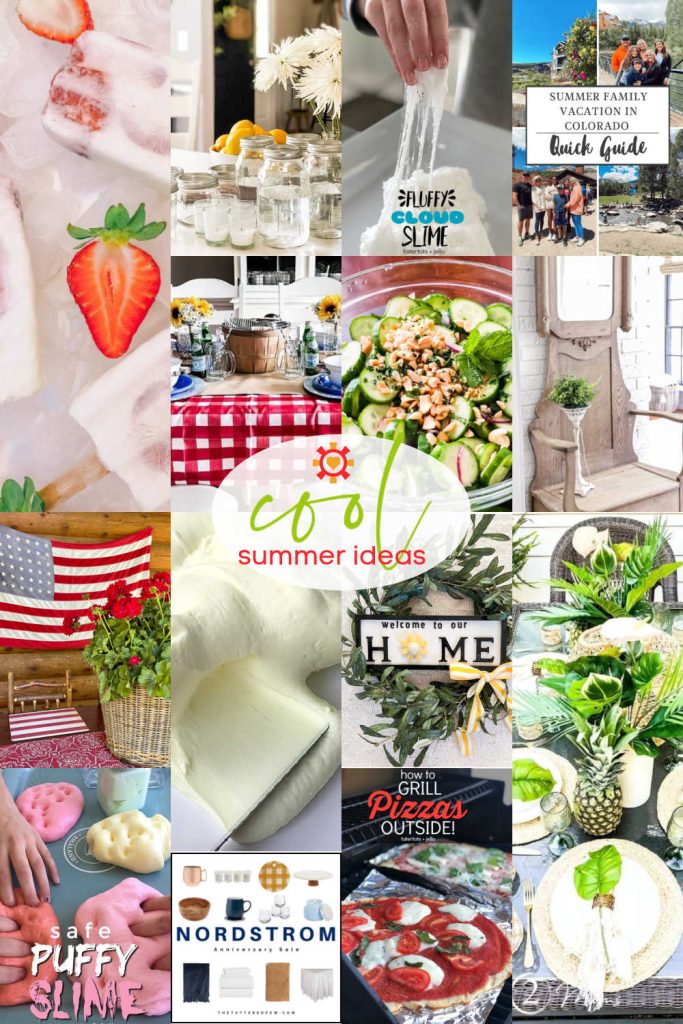 Cool Summer Ideas, DIY, travel, party, kids activities and summer treats!
