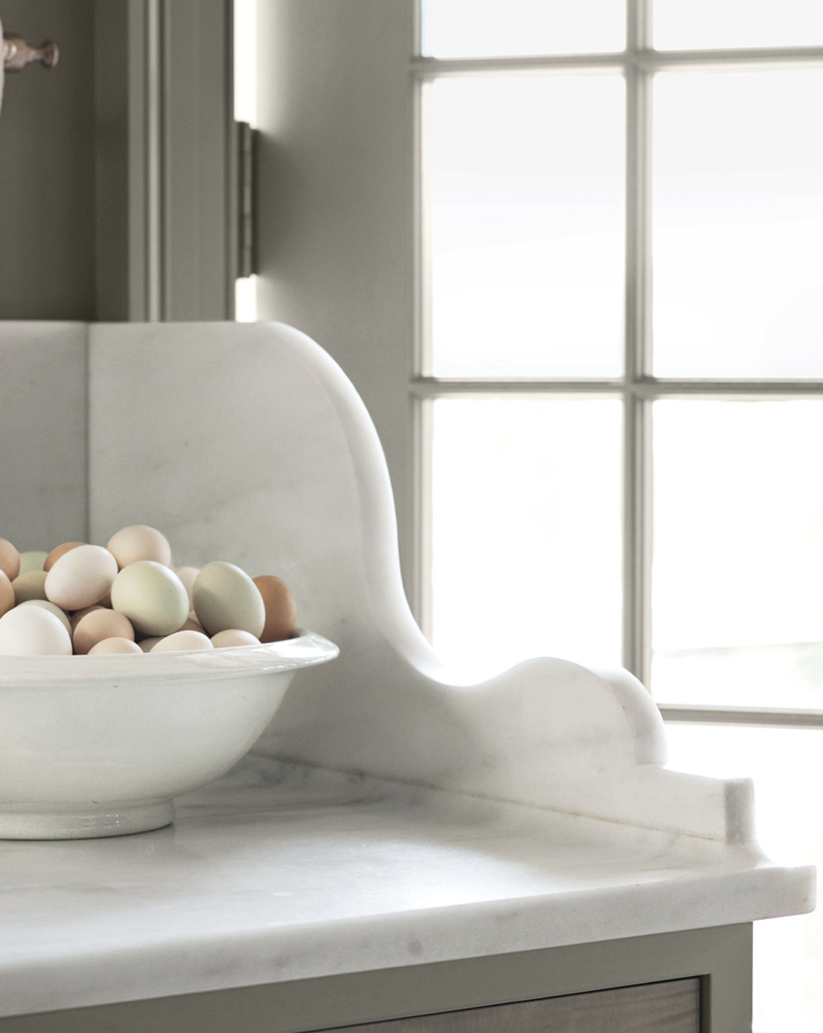 Curved Kitchen Marble Backsplash Ideas - kitchen remodeling