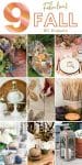 9 Beautiful Fall DIY Projects - easy ways to get cozy for Fall!